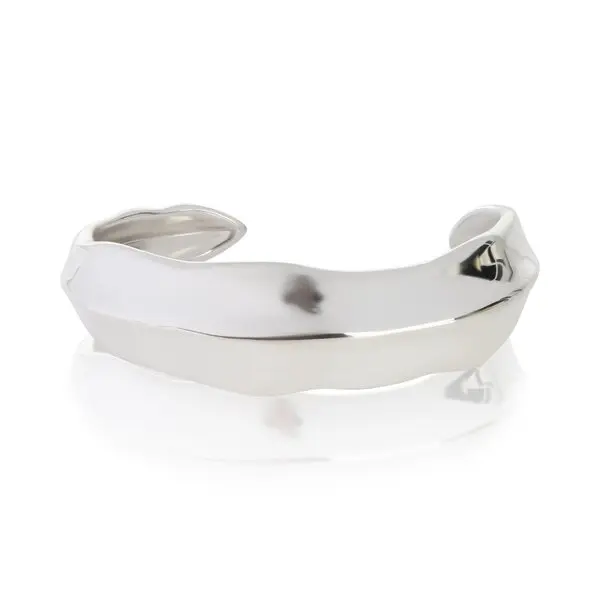 Tiffany & Co. Sterling Silver Sculpted Leaf Cuff Bracelet - Sterling_silver