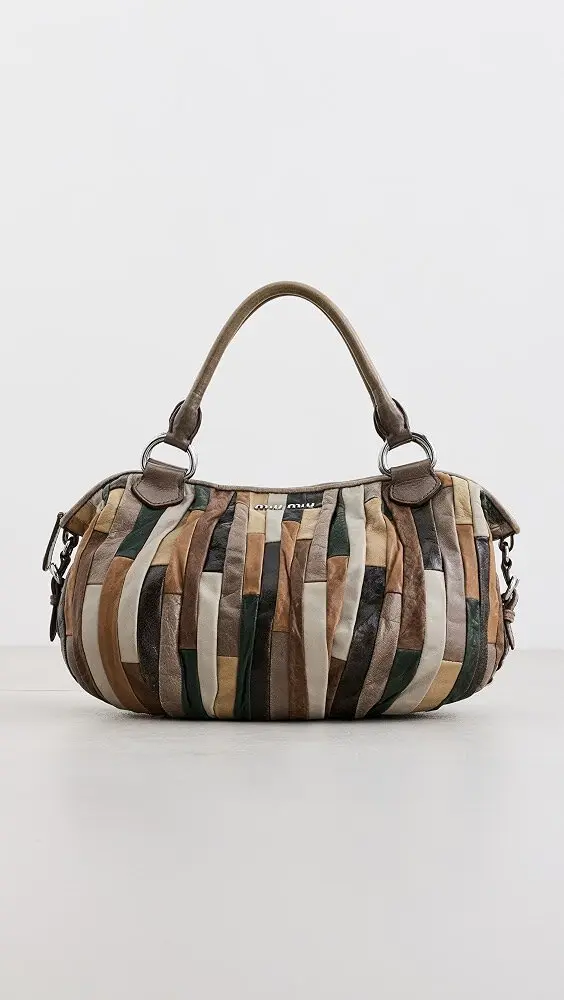 Shopbop Miu Miu Patchwork Hobo Handbag