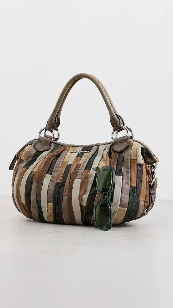 Shopbop Miu Miu Patchwork Hobo Handbag