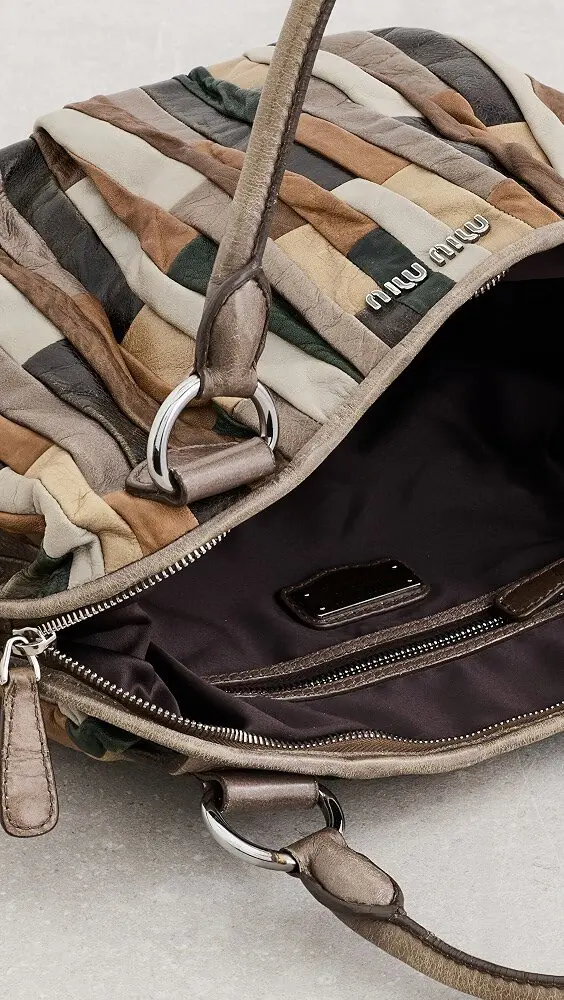 Shopbop Miu Miu Patchwork Hobo Handbag