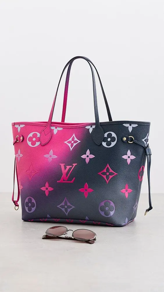 Shopbop Louis Vuitton Giant Monogram Neverfull Tote Mm