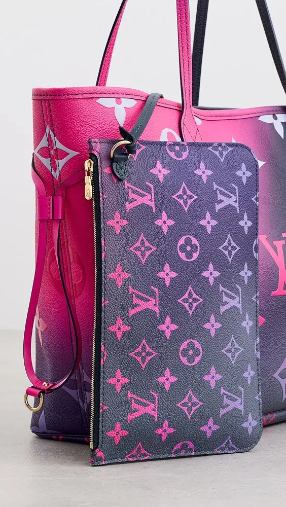 Shopbop Louis Vuitton Giant Monogram Neverfull Tote Mm