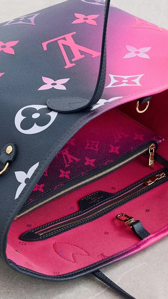 Shopbop Louis Vuitton Giant Monogram Neverfull Tote Mm