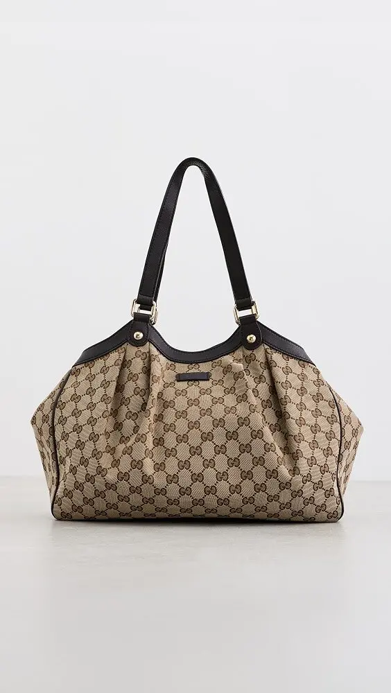Shopbop Canvas Gucci Signature Shoulder Bag Gg