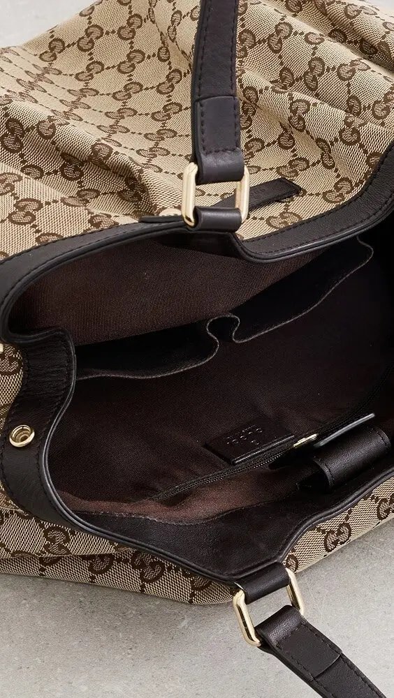 Shopbop Canvas Gucci Signature Shoulder Bag Gg