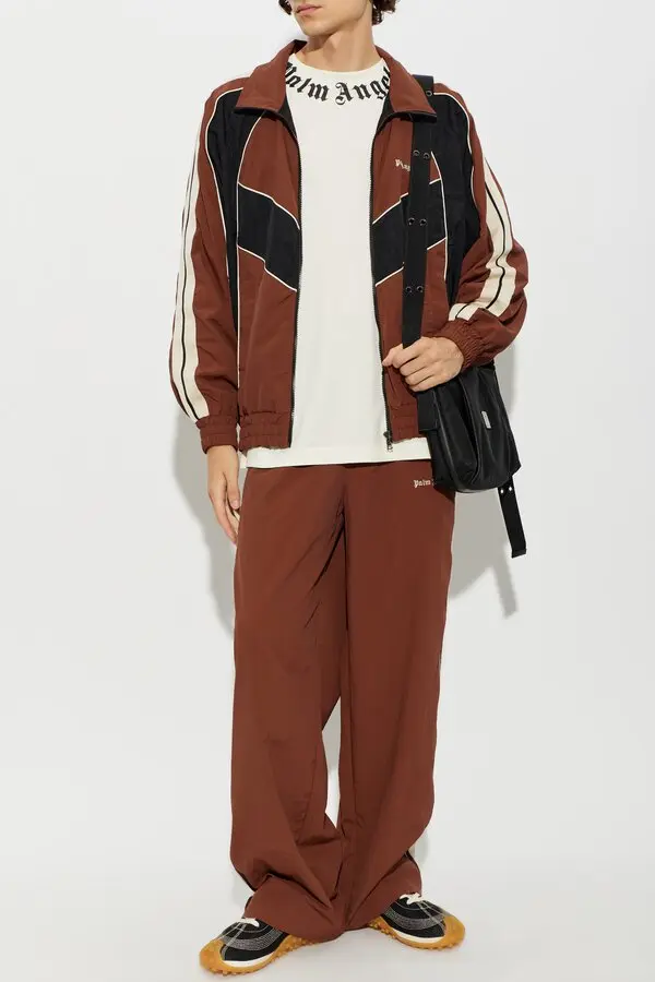 Palm Angels Stand Collar Jacket
