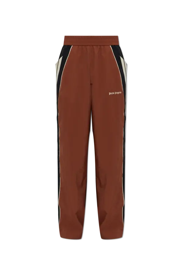 Palm Angels Sweatpants With An Appliqué Logo