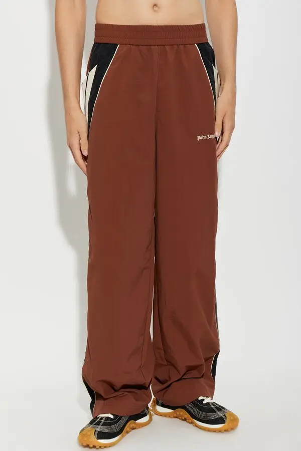 Palm Angels Sweatpants With An Appliqué Logo