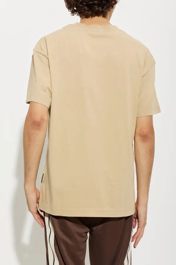 Palm Angels Cotton T-shirt With Printed Logo
