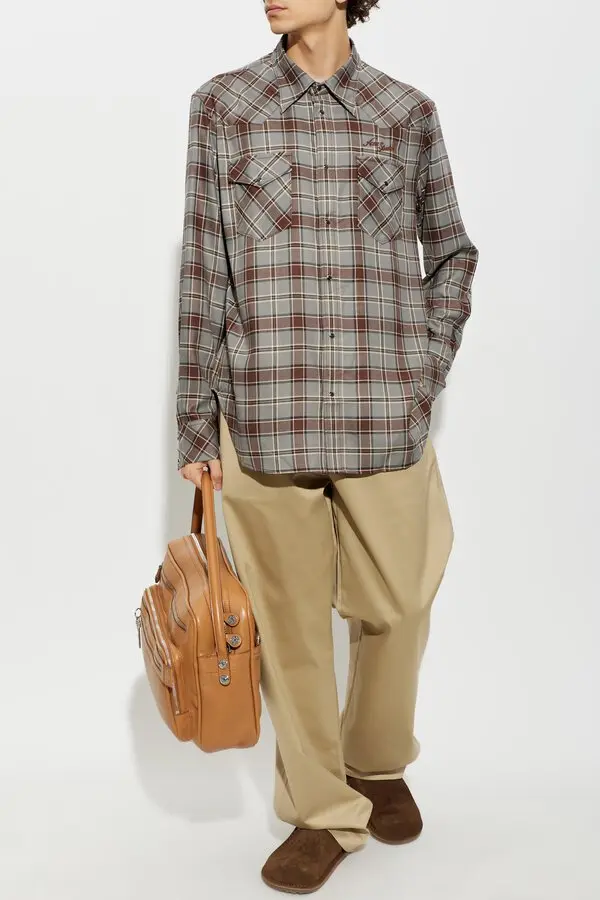 Acne Studios Straight-leg Cotton Pants