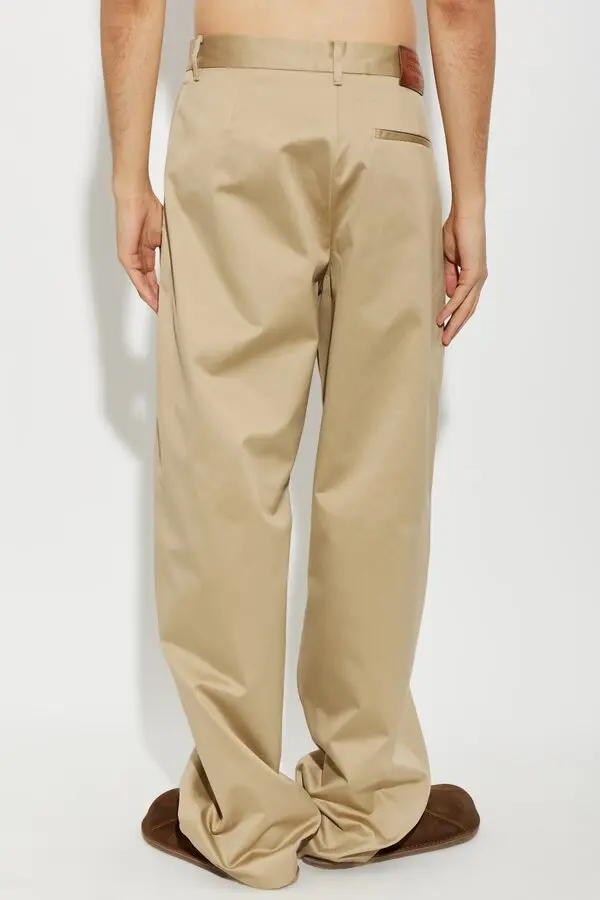 Acne Studios Straight-leg Cotton Pants
