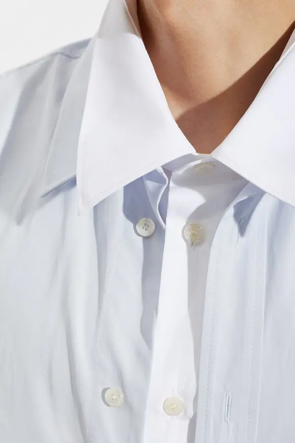 Acne Studios Cotton Shirt With Embroidered Logo