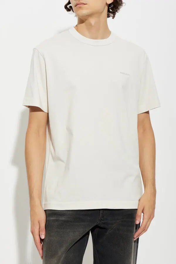 Woolrich T-shirt With Embroidered Logo