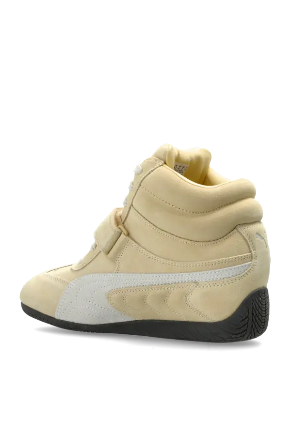 PUMA Speedcat Wedge Wns High Top Sneakers - Yellow