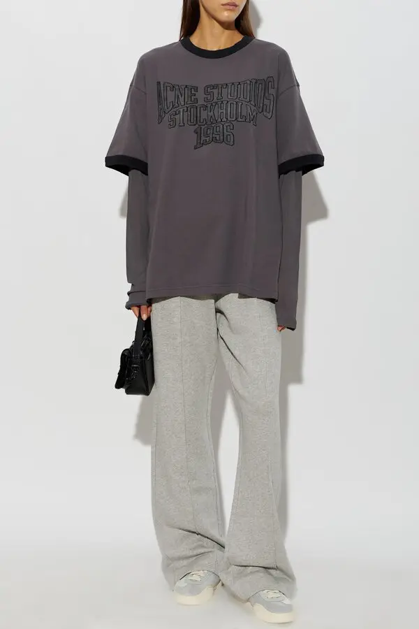 Acne Studios Flared Leg Sweatpants