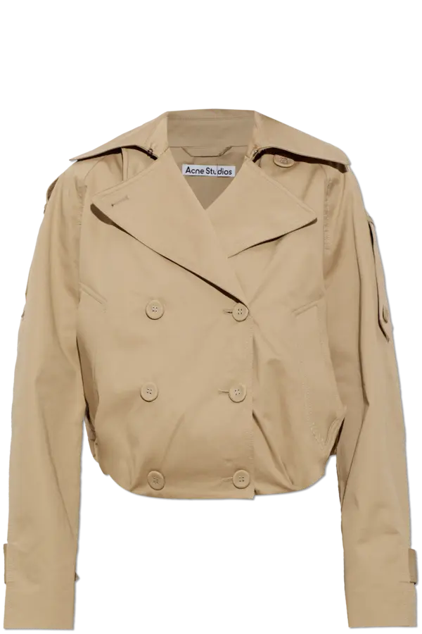 Acne Studios Cotton Jacket With Collar