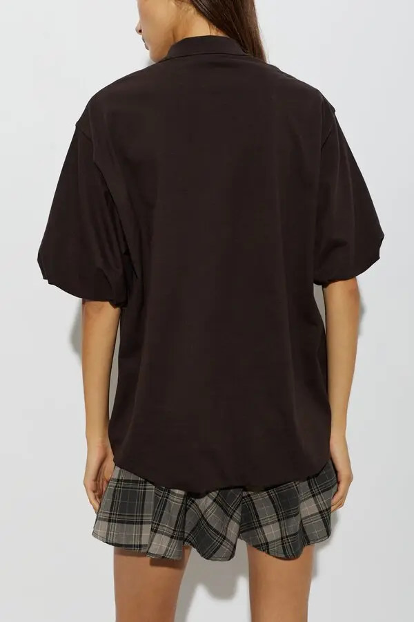 Acne Studios Cotton Polo Dress