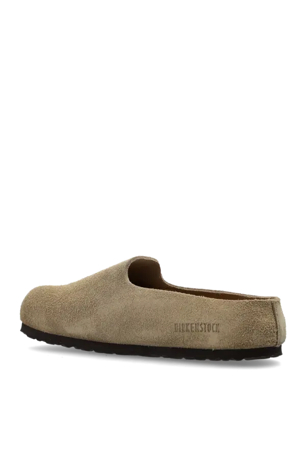 BIRKENSTOCK X Papillio Suede Slip-on Clogs - Beige