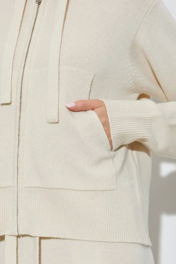 Woolrich Hooded Zip-up Cardigan