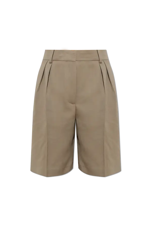 Acne Studios Wool Pleated Shorts