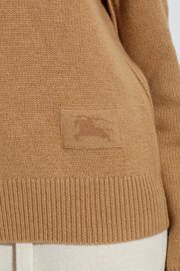 Burberry Constance Cashmere Sweater - Brown