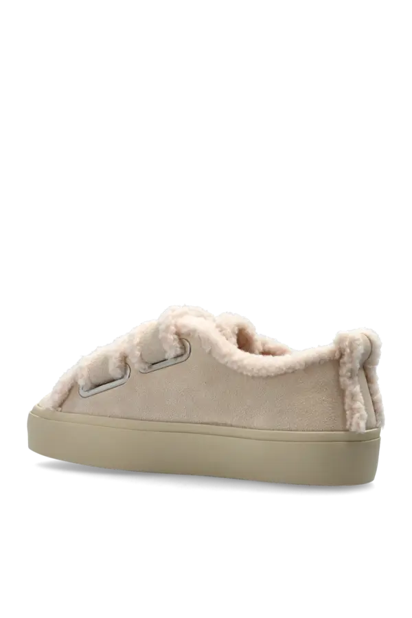 Inuikii Shearling Low Velcro Sneakers