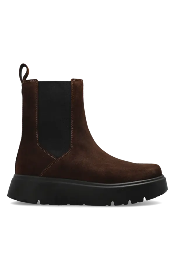 BIRKENSTOCK X Papillio Suede Chelsea Boots - Brown