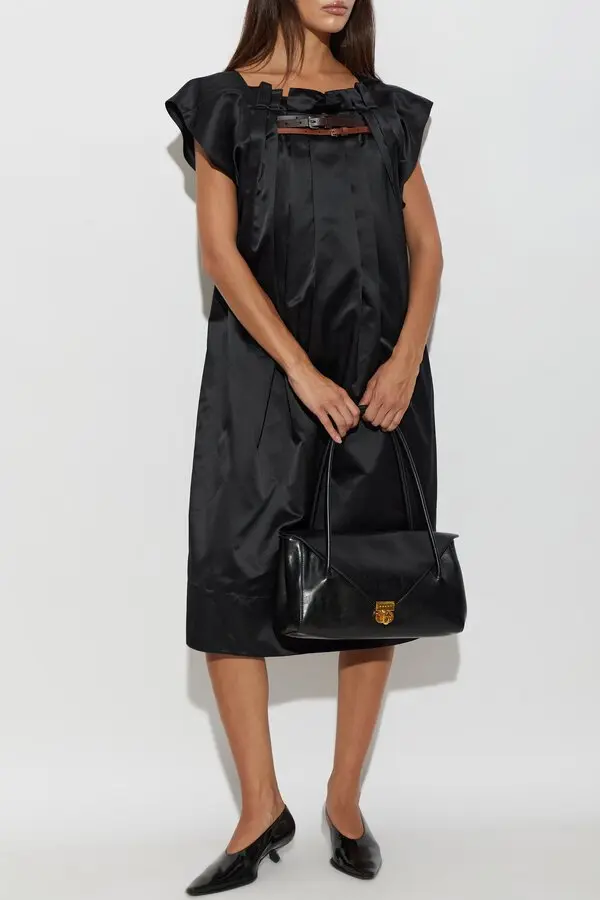 Marni Long Dress With Short Sleeves