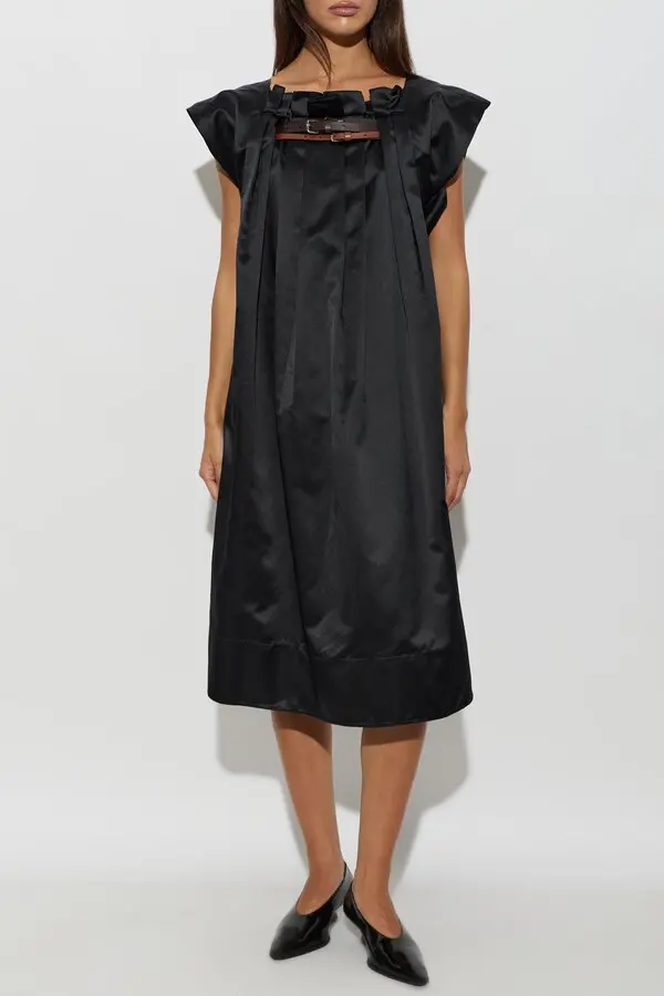 Marni Long Dress With Short Sleeves