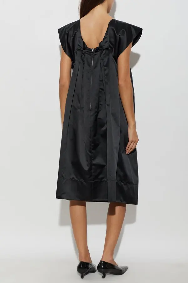 Marni Long Dress With Short Sleeves