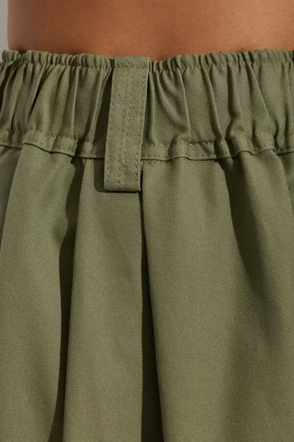 Marni Wide-leg Cotton Pants