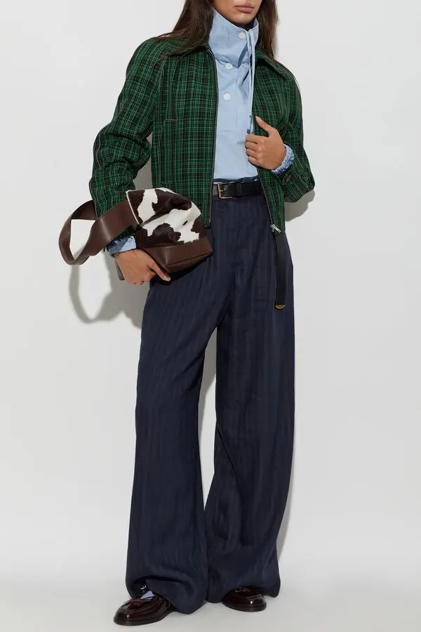 Marni Wool Plaid Jacket