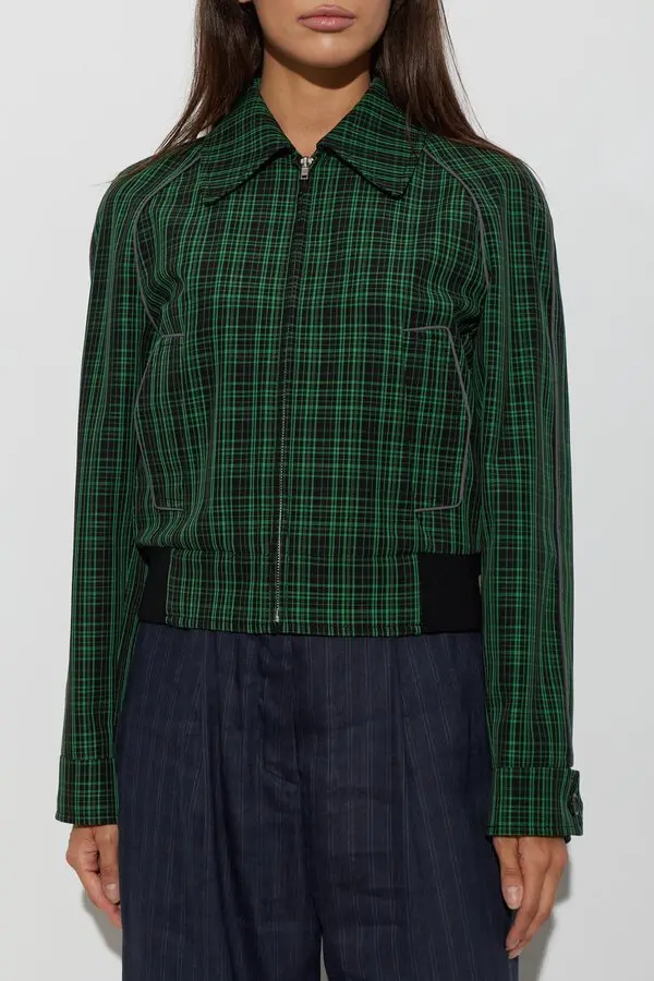 Marni Wool Plaid Jacket