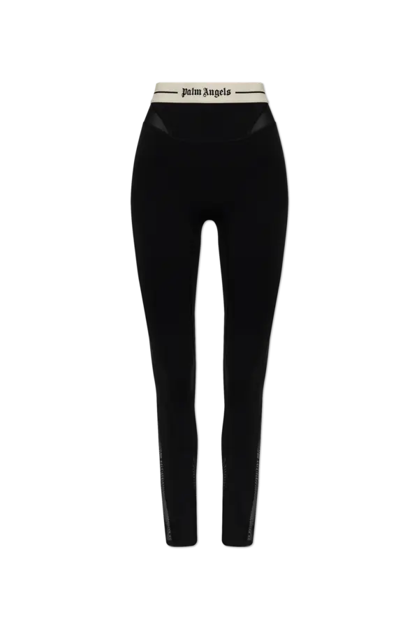 Palm Angels Leggings With Logo