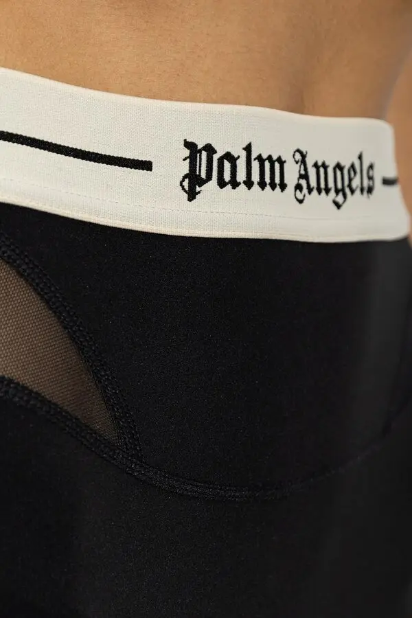 Palm Angels Leggings With Logo