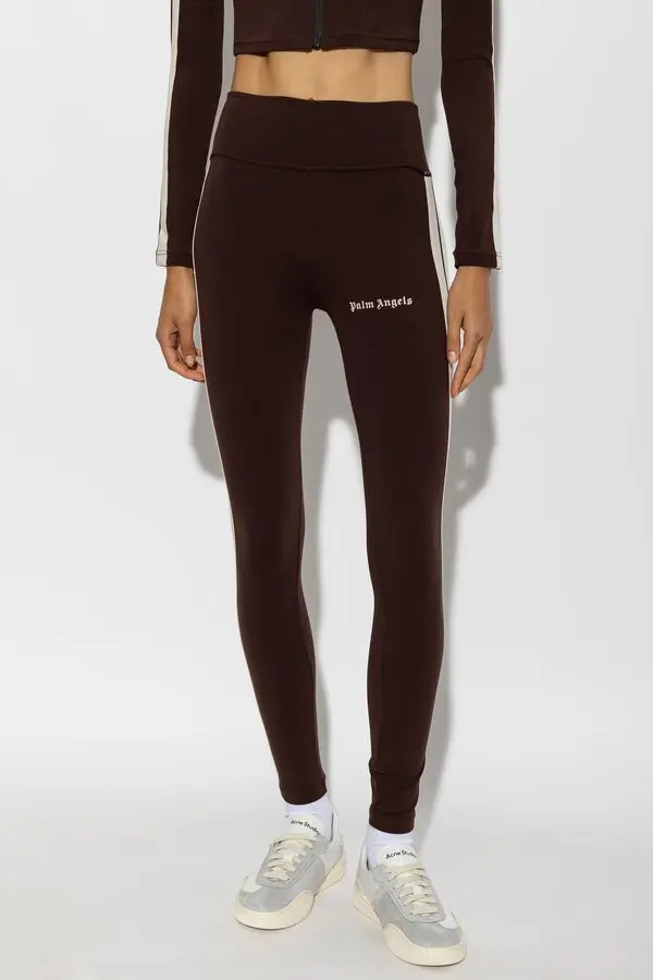 Palm Angels Leggings With Logo