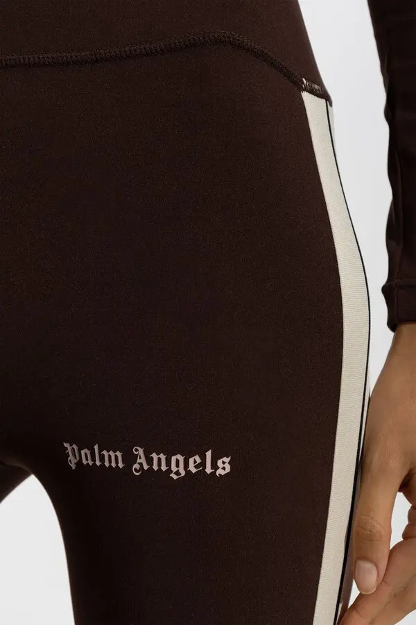 Palm Angels Leggings With Logo