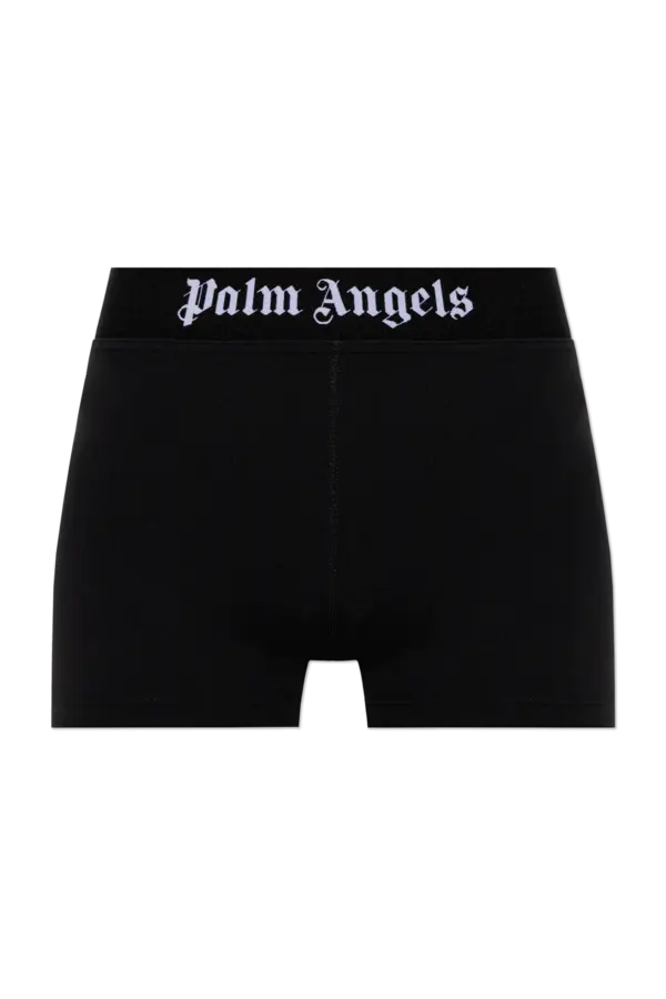 Palm Angels Shorts With Logo