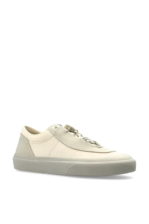 Stone Island Low Top Sneakers With Logo Patch