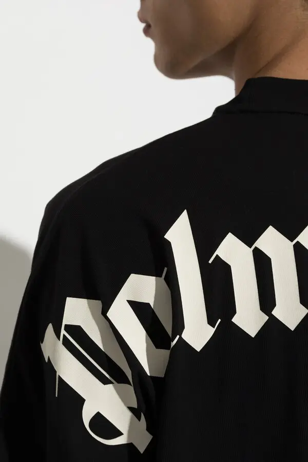 Palm Angels Cotton T-shirt With Logo