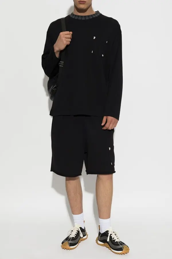 Palm Angels Cotton Long-sleeve T-shirt