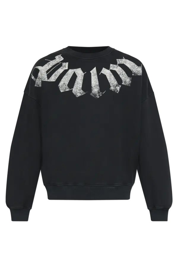 Palm Angels Cotton Sweatshirt With Print