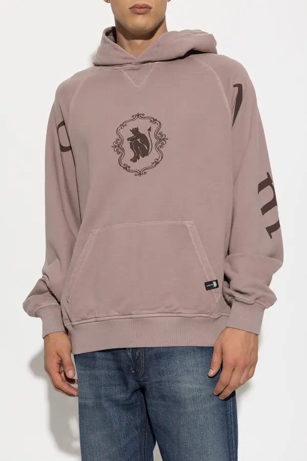 Palm Angels Cotton Sweatshirt With Print
