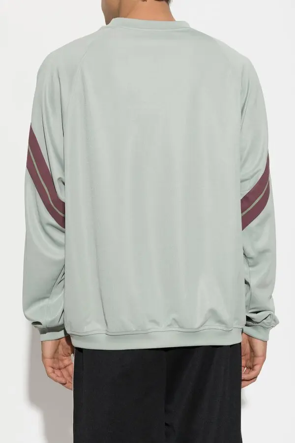 Palm Angels Cotton Sweatshirt With Embroidered Logo