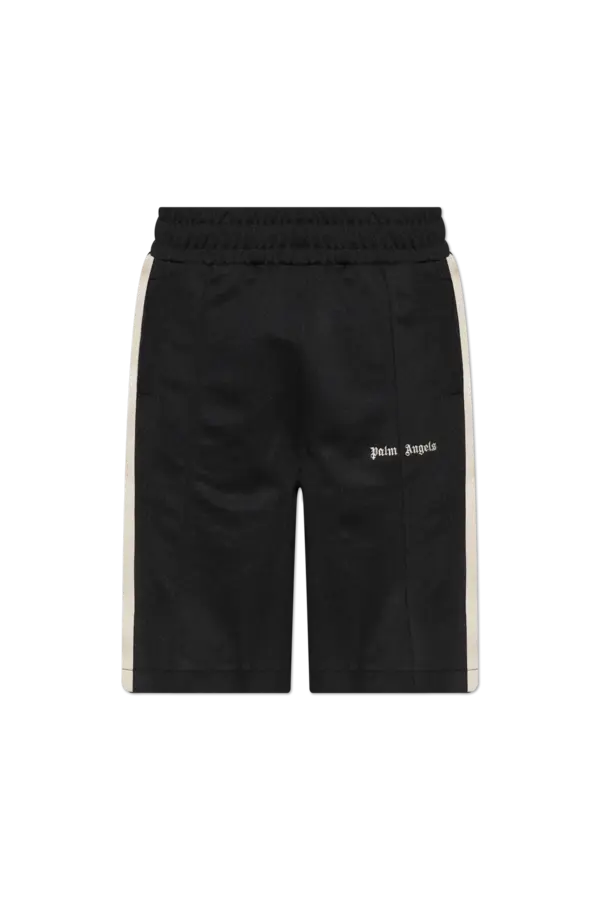 Palm Angels Embroidered Logo Track Shorts