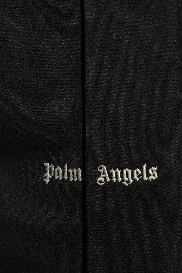 Palm Angels Embroidered Logo Track Shorts