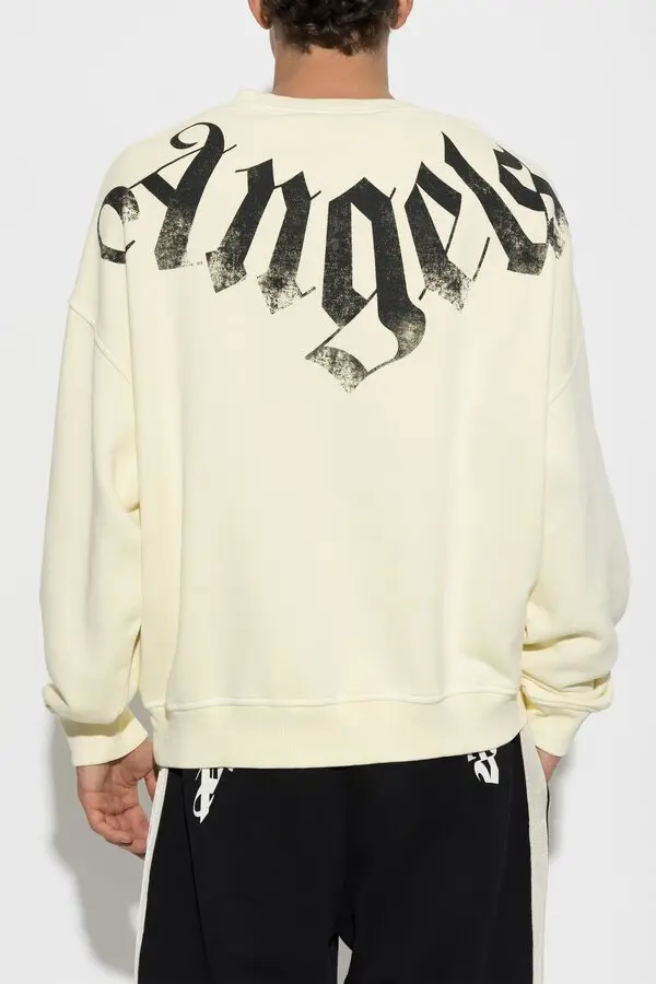 Palm Angels Cotton Sweatshirt With Print