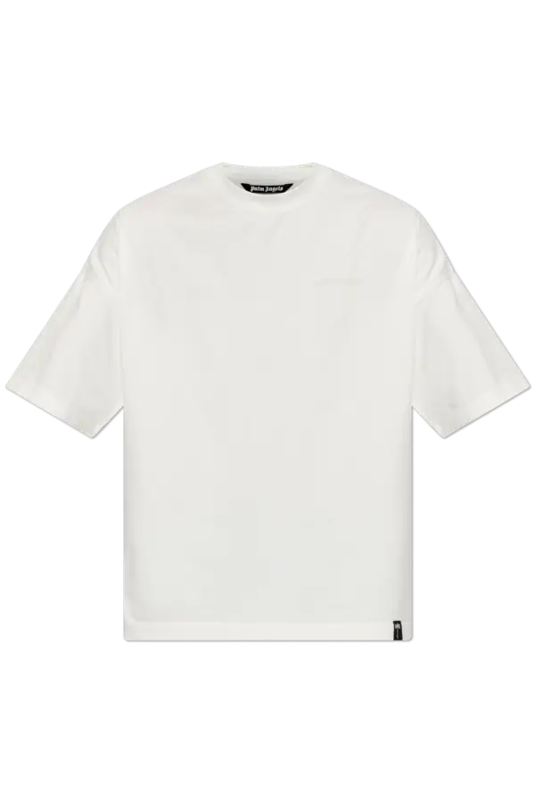 Palm Angels Cotton T-shirt With Logo