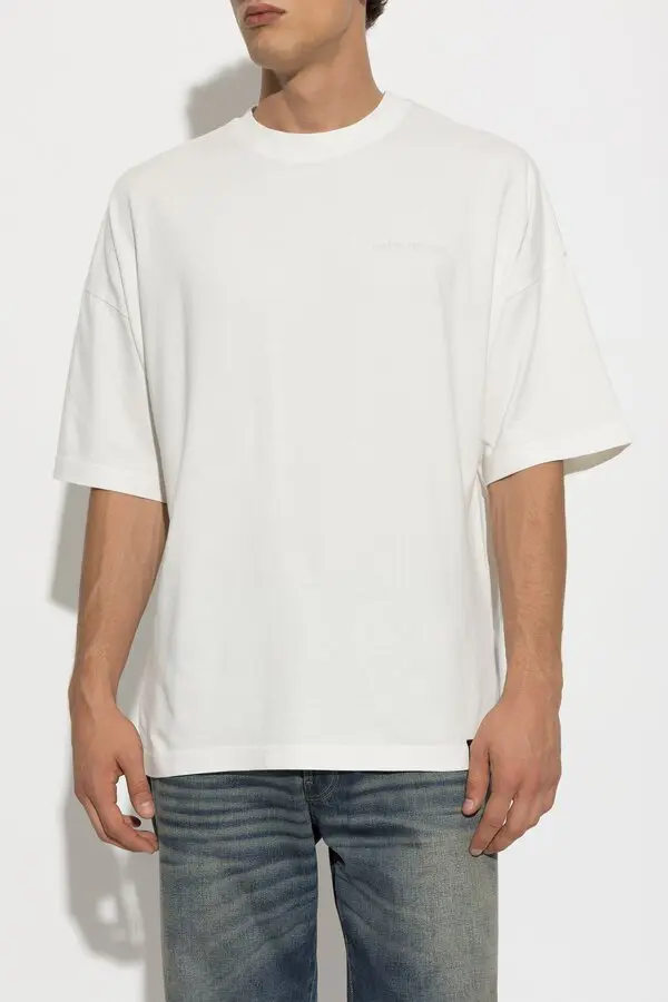 Palm Angels Cotton T-shirt With Logo