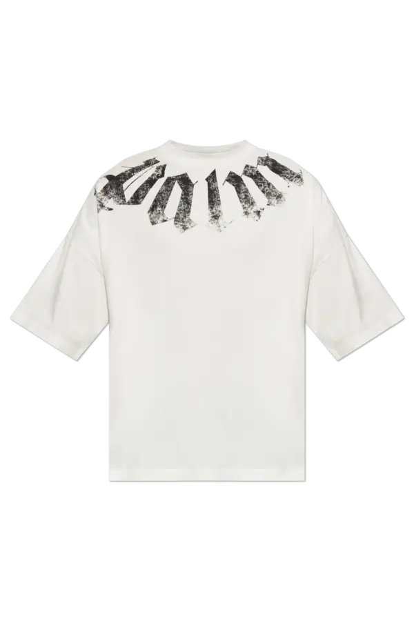 Palm Angels Cotton T-shirt With Printed Logo